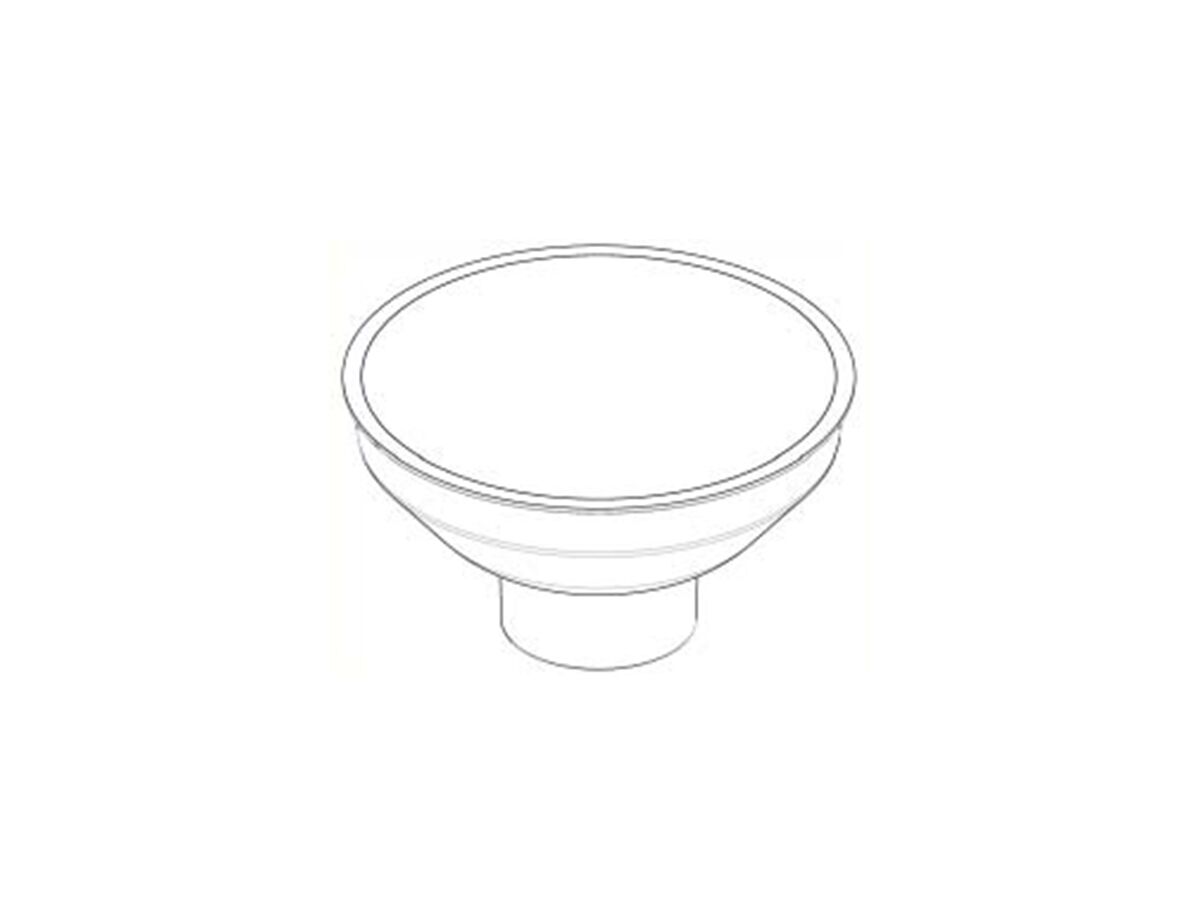 Roto Pan Connector with Solid Lid from Reece