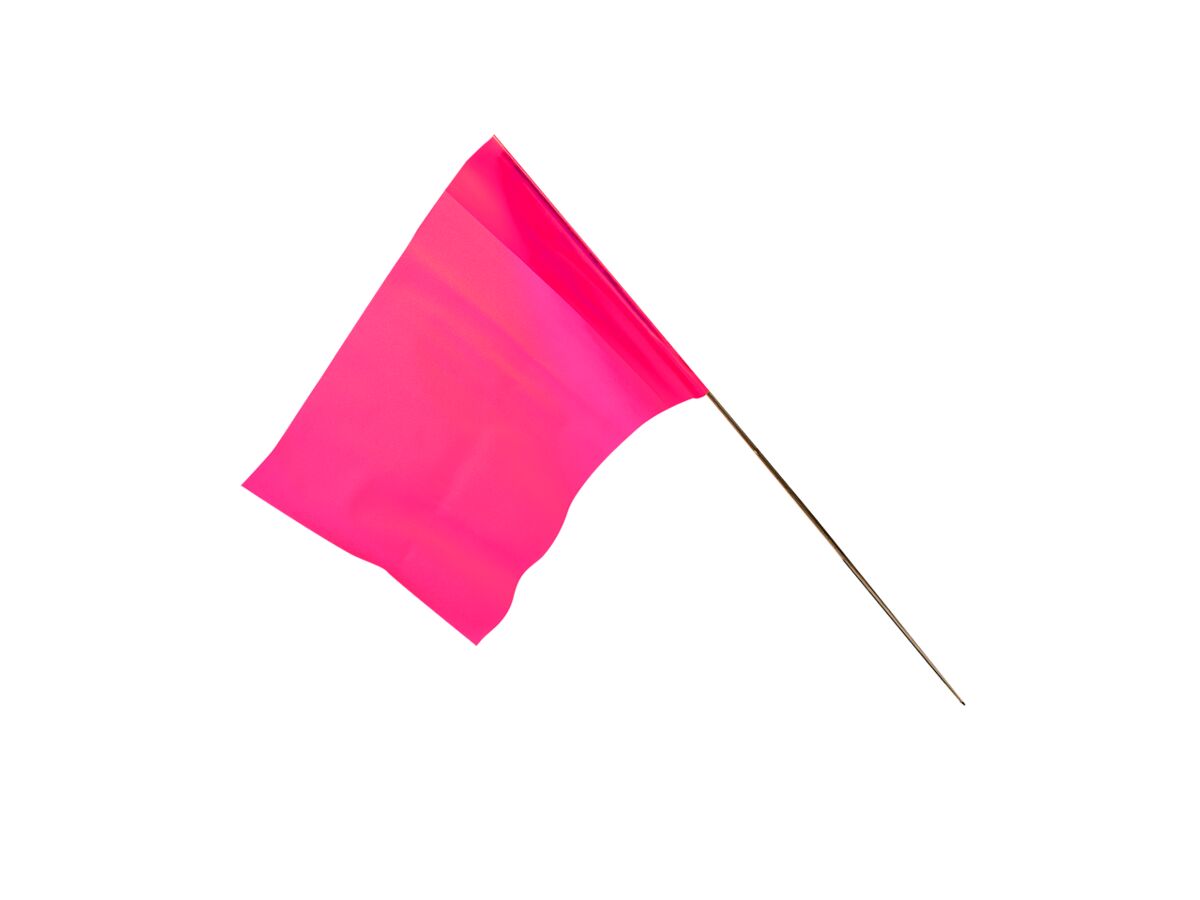 Marker Flags Pink (100) from Reece