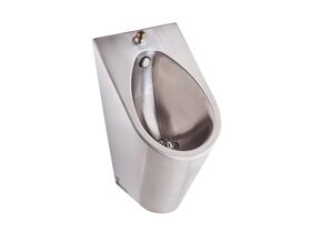 3Monkeez Teardrop Wall Mounted Urinal Pod 615x360mm 1" Male Top Inlet ...