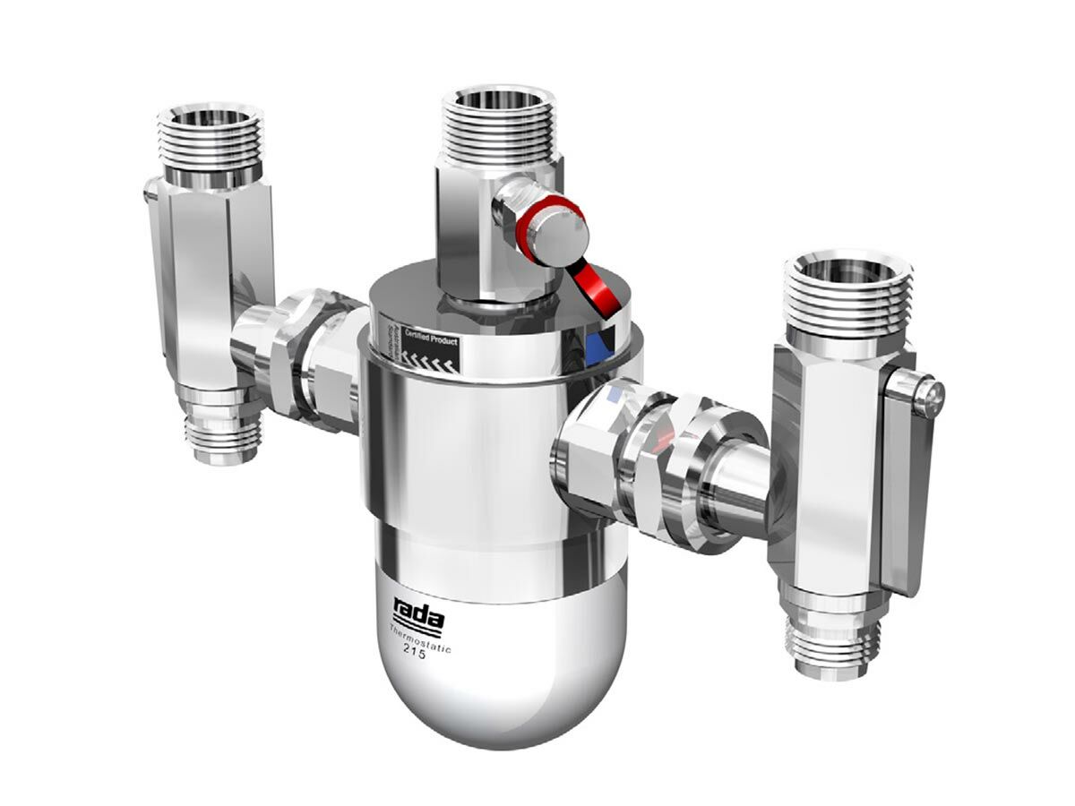 Rada 215Dk Thermostatic Mixing Valve with Exposed Inst Kit from Reece