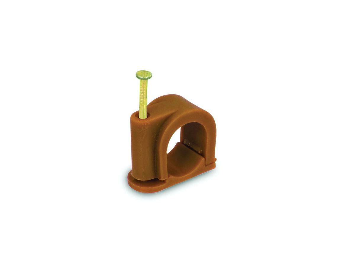 Quickclip Copper 20mm with Timber Twist Nail (100) from Reece