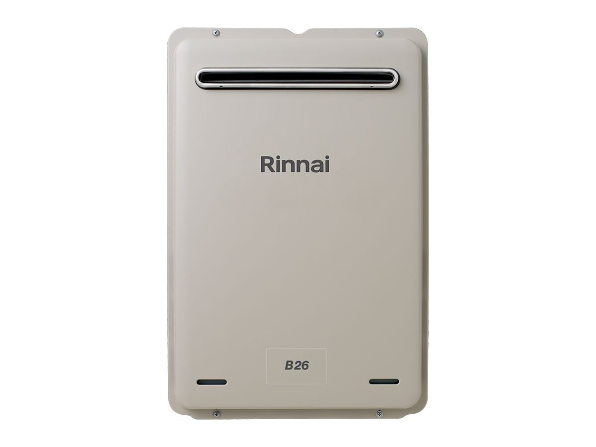 Rinnai Builders B26 Natural Gas 60 Degree Continuous Flow Hot Water Rinnai Builders B26 Natural Gas 60 Degree Continuous Flow Hot Water