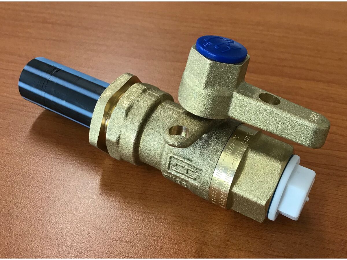 Strongcast PE 25mm Ball Valve Mains Valve 20mm with 3/4" Female Thread ...