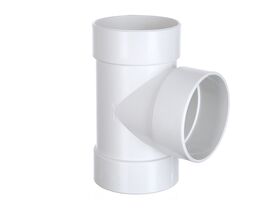 PVC Stormwater Tee 75mm x 90 Degree (27A) from Reece