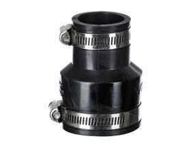 Flexible Coupling 50mm-32mm PVC/Copper/Galvanised/Cast Iron from Reece