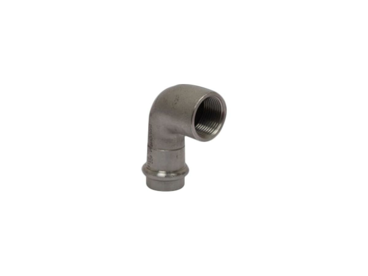 Sahna EPDM Stainless Steel 316 Compression Elbow Female BSP 15mm x 1/2 ...