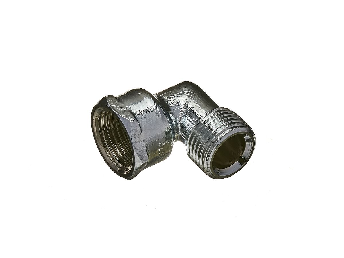 Chrome Plated Brass Elbow (Male & Female) 15mm from Reece