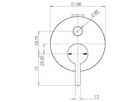 Phoenix Gen Y Shower / Bath Diverter Mixer Tap Chrome from Reece