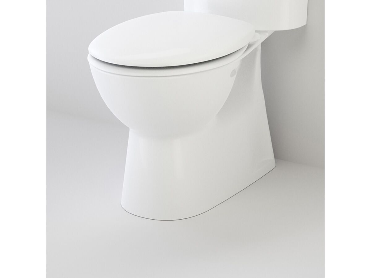 Caroma Cameo Close Coupled S Trap Pan with Orbital Connector White (4 ...