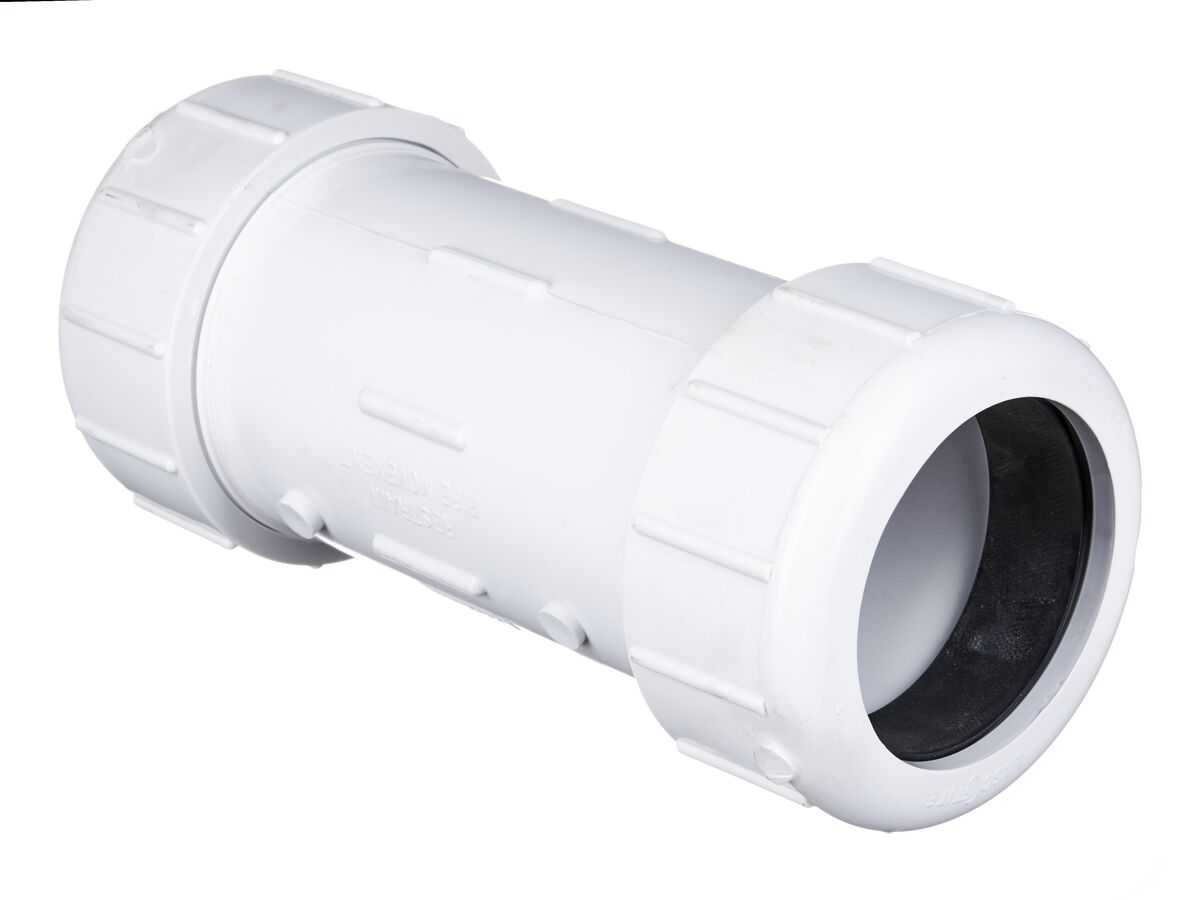 PVC Compression Coupling 80mm from Reece