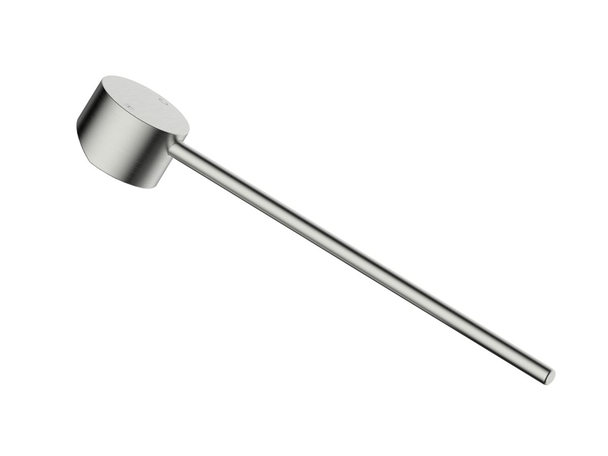 Mizu Drift Basin Mixer Extended Lever Only Brushed Nickel from Reece