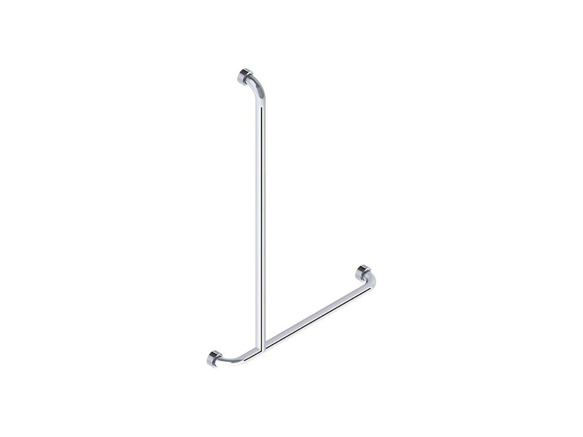 Hygienic Seal HS 071 PS LH Shower Recess Grab Rail Left Hand 700mm x ...