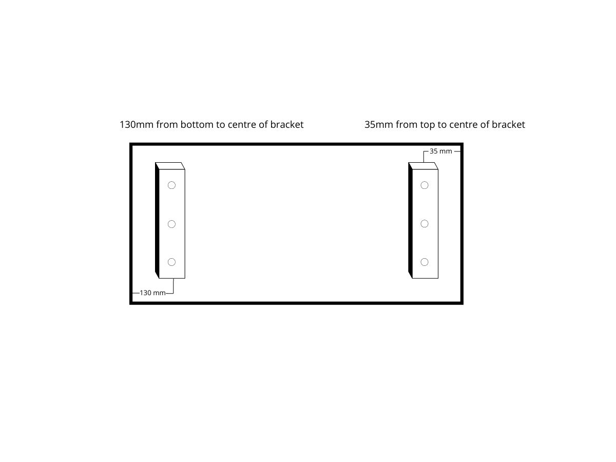 Metlam Metlam 6mm Mirror 460 x 910mm Framed Stainless Steel from Reece