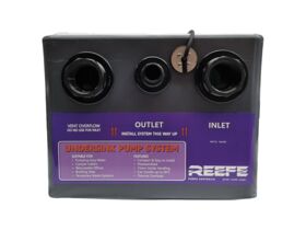 QubeX QUP155 Undersink Lifting System with REEFE RVS155VF Sullage Pump ...