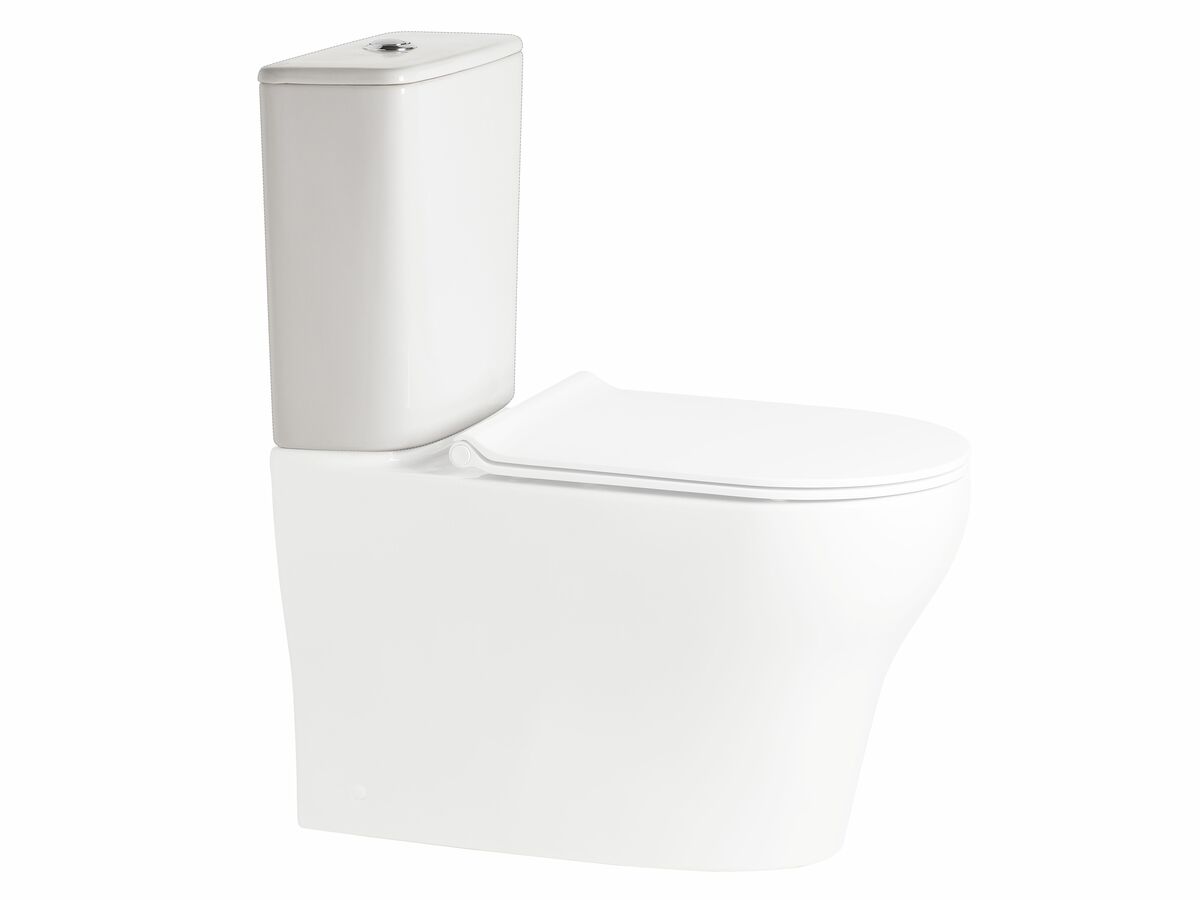 American Standard Cygnet Hygiene Rim Close Coupled Back To Wall Square ...