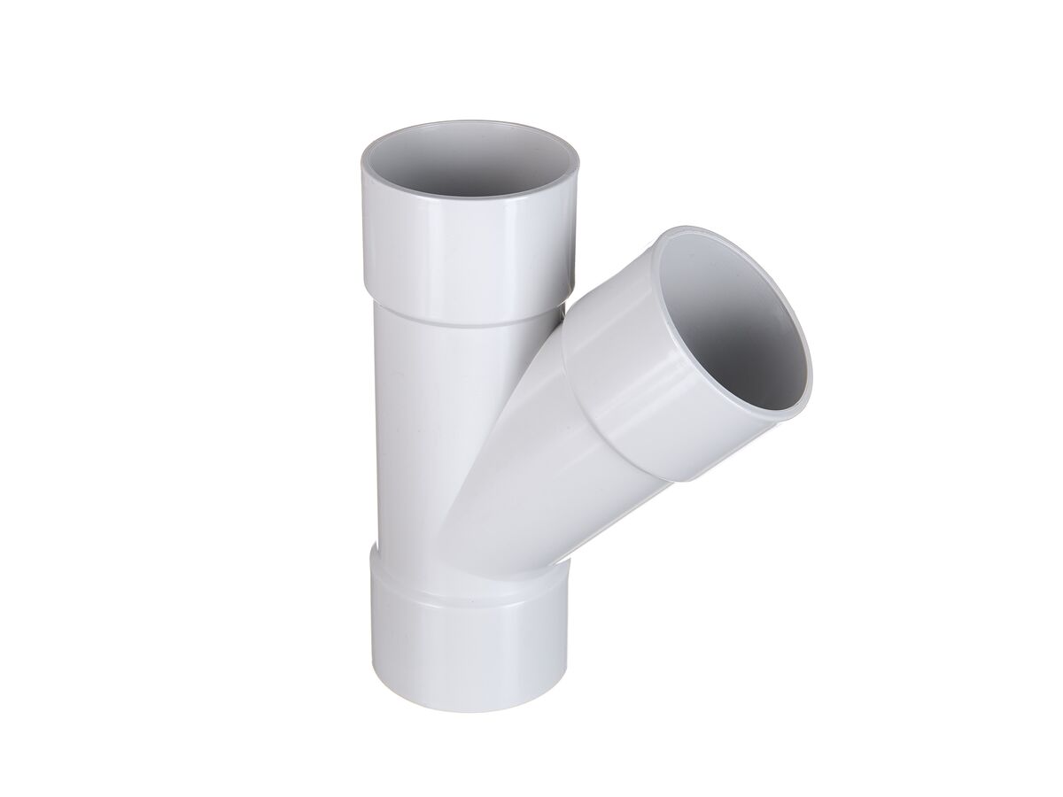 DWV Junction 40mm x 45 Degree Plain from Reece