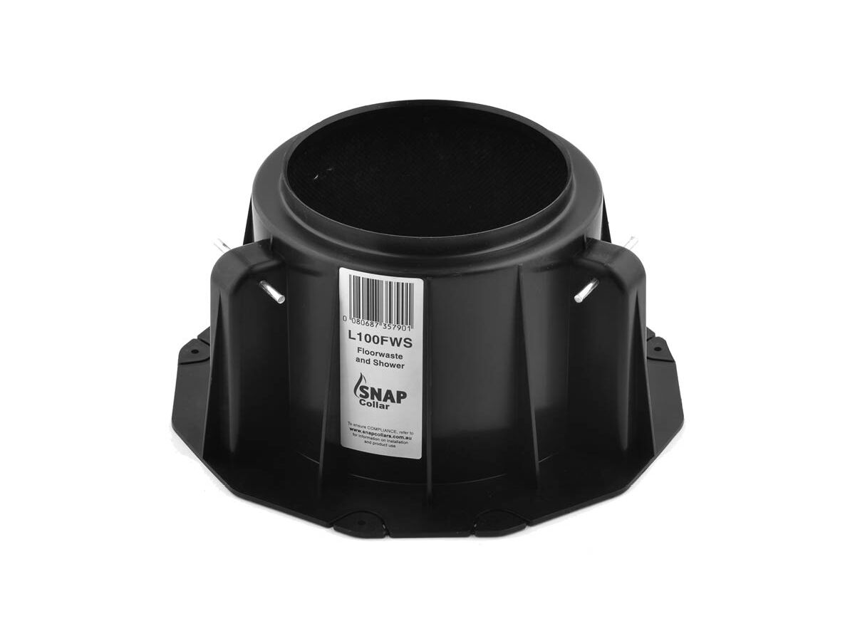 Snap Floor Waste Cast In Collar LO 100mm from Reece
