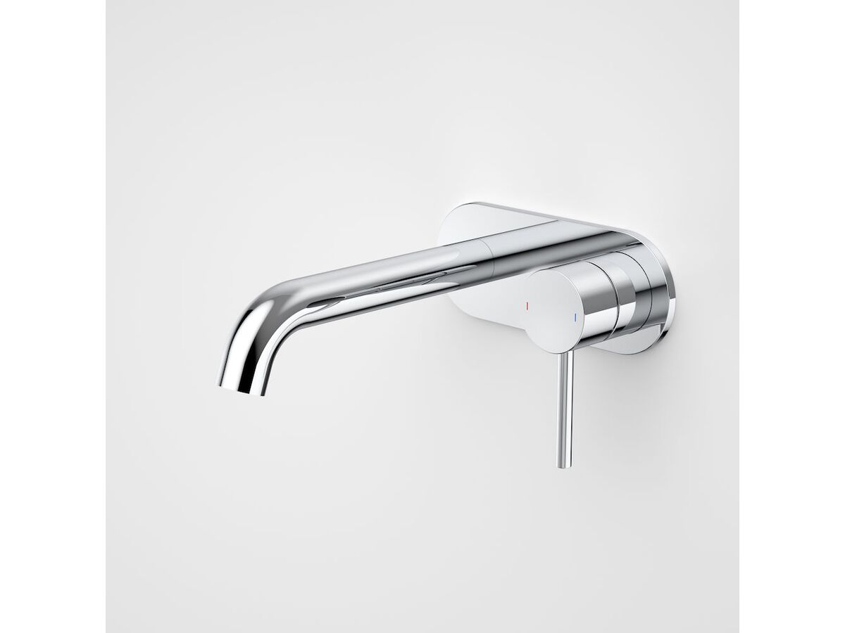 Caroma Liano II 175mm Wall Basin / Bath Mixer Single Rounded Cover ...