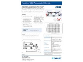 Aquablend 2500 Thermostatic Mixing Valve with 20mm Female Inlet from Reece