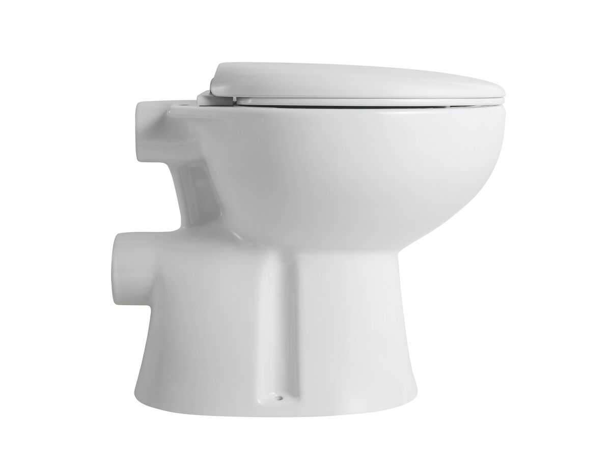 Posh Solus Concealed P Trap Pan Only White (4 Star) from Reece