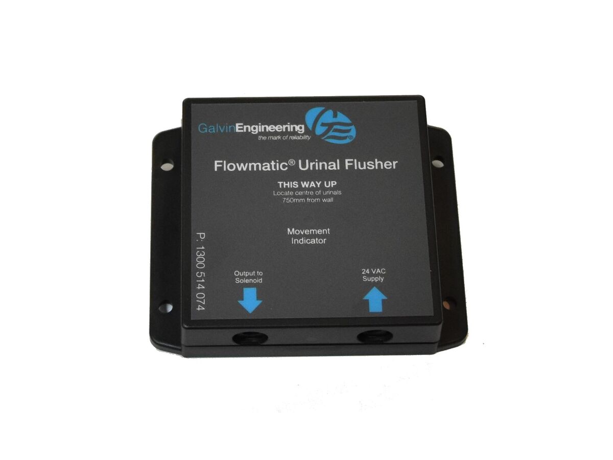 Galvin Flowmatic Auto Flush Wall Mounted Urinal (4 Star) from Reece