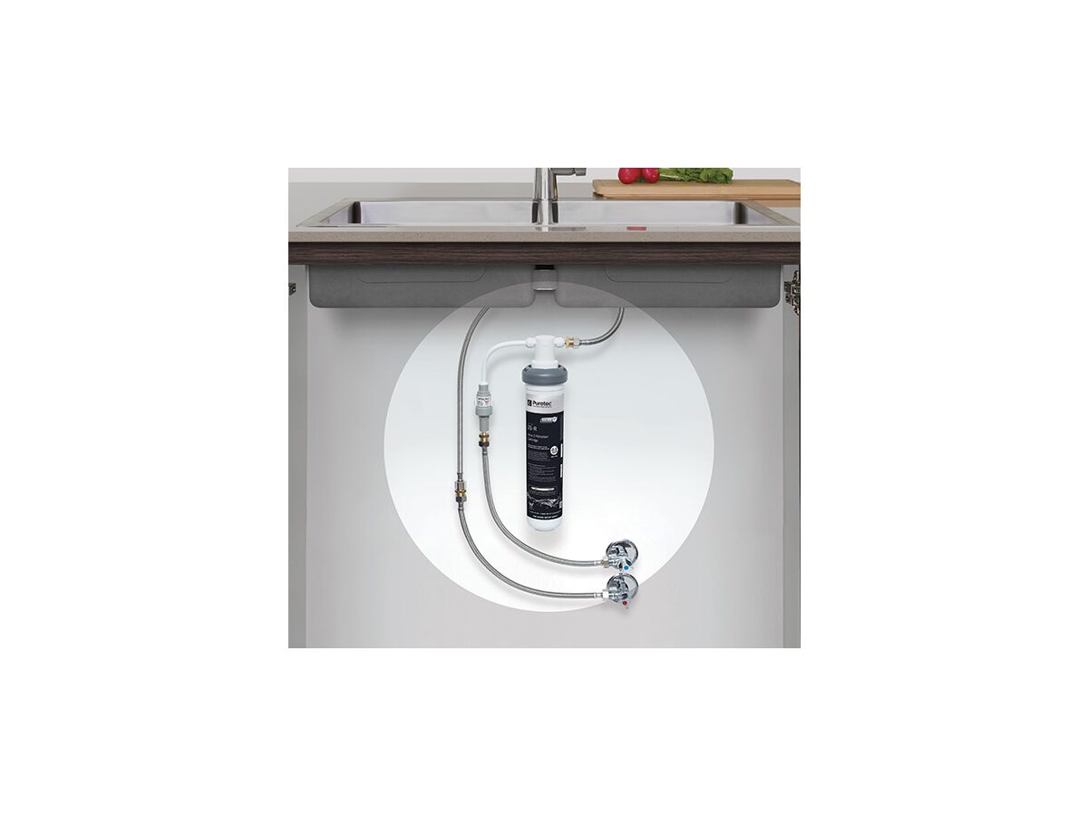 Puremix Z6 High Flow Inline Undersink Filter System 0.1um from Reece