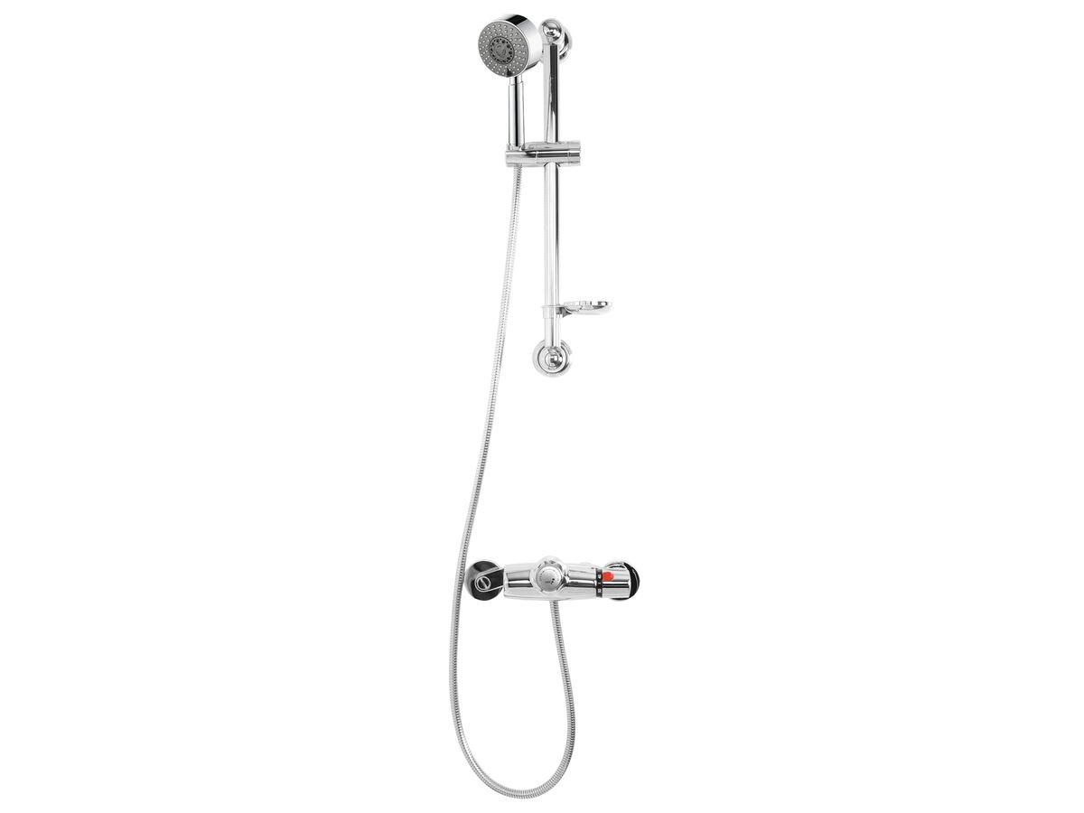 Quoss Reno Thermo Transformer Shower Chrome (3 Star) from Reece
