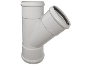 DWV Junction 150mm x 45 Degree Female & Female RRJ (OB) from Reece