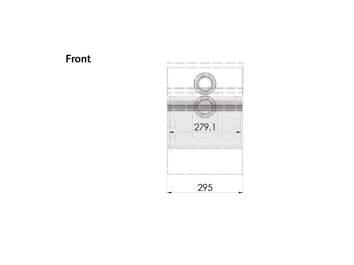 3Monkeez Clay Plaster Connection 50mm from Reece