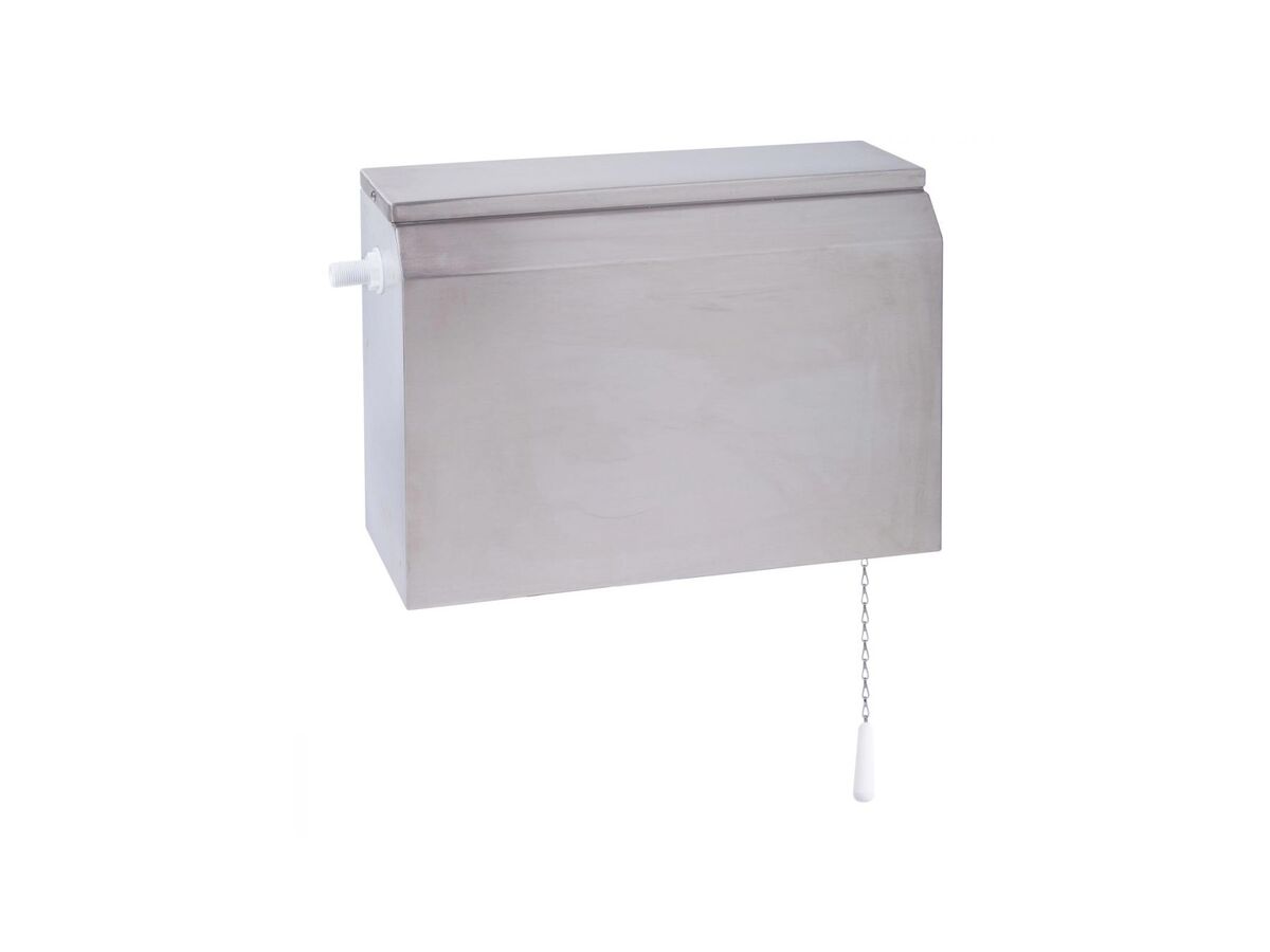 3Monkeez Stainless Steel Pull Chain Cistern Left Entry Inlet (3 Star ...