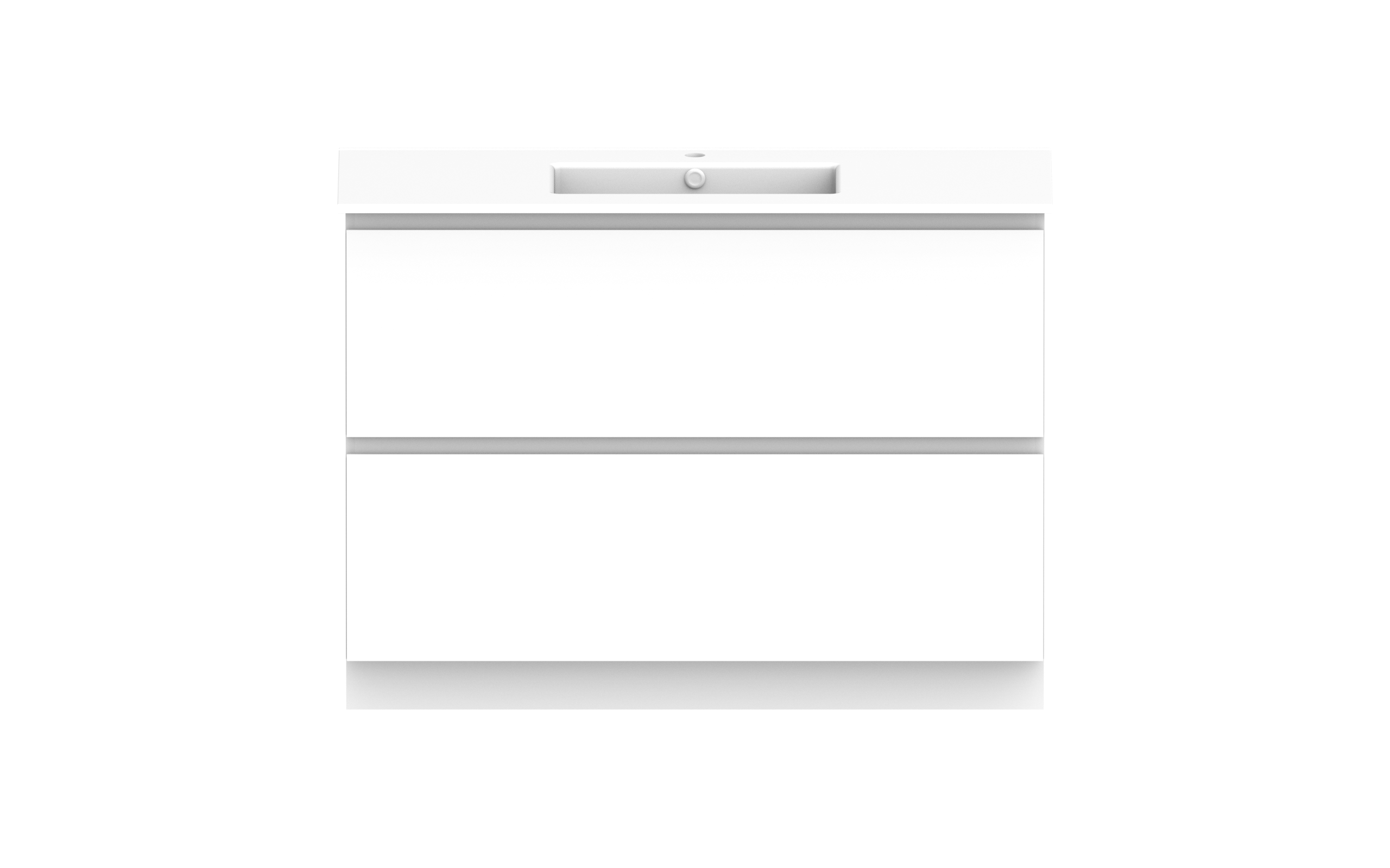 Posh Domaine All Drawer Twin 1200mm Floor Mounted Vanity Centre Basin ...