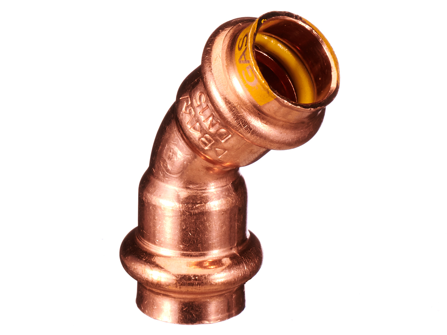 B-Press Gas Elbow 45 Degree x 15mm