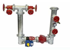 Hydrant & Booster Assembly (Upright) 100NB from Reece