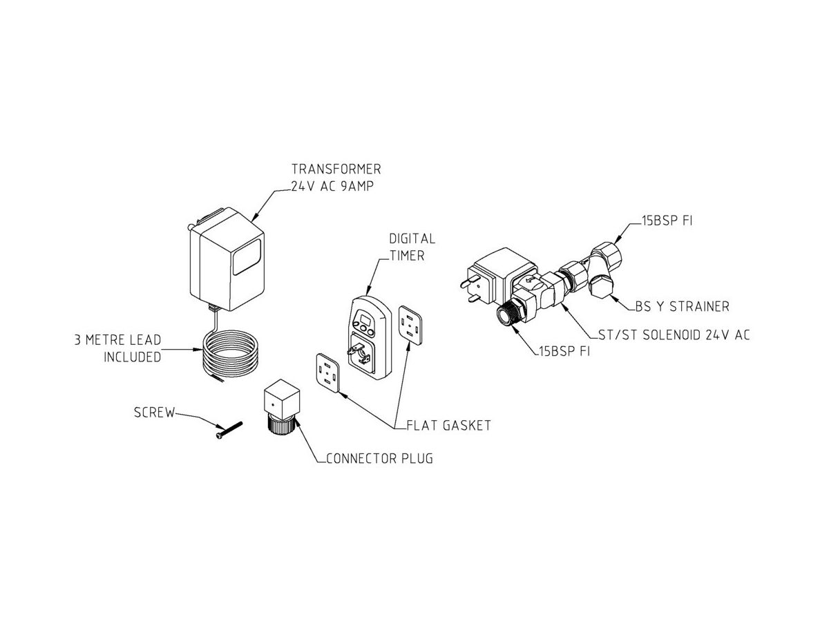 Galvin Flowmatic Electronic Trap Primer from Reece