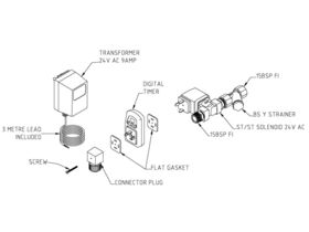 Galvin Flowmatic Electronic Trap Primer from Reece