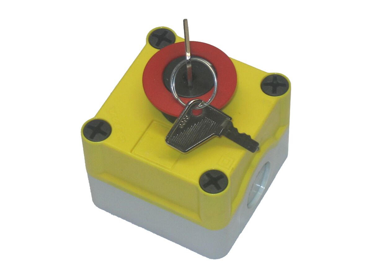 Emergency Stop Button (Key Reset) from Reece