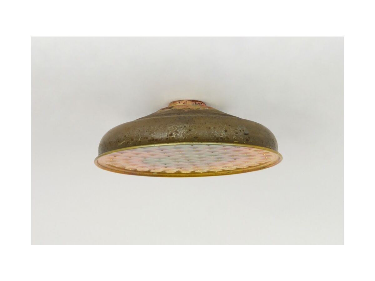 Raw Brass 140mm Overhead Shower Rose Only from Reece