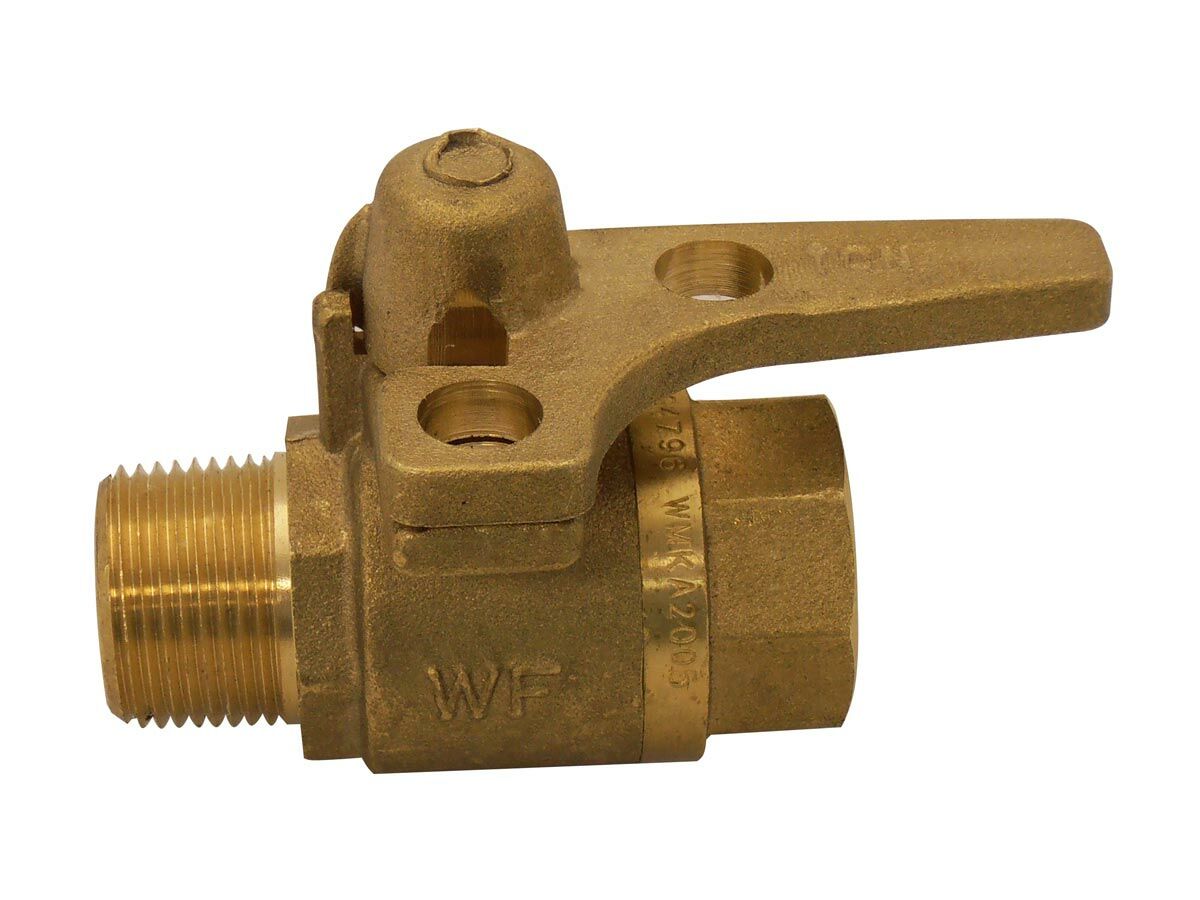Ball Valve Male & Female Dual Approved Brass (Lockable) Lever Handle ...