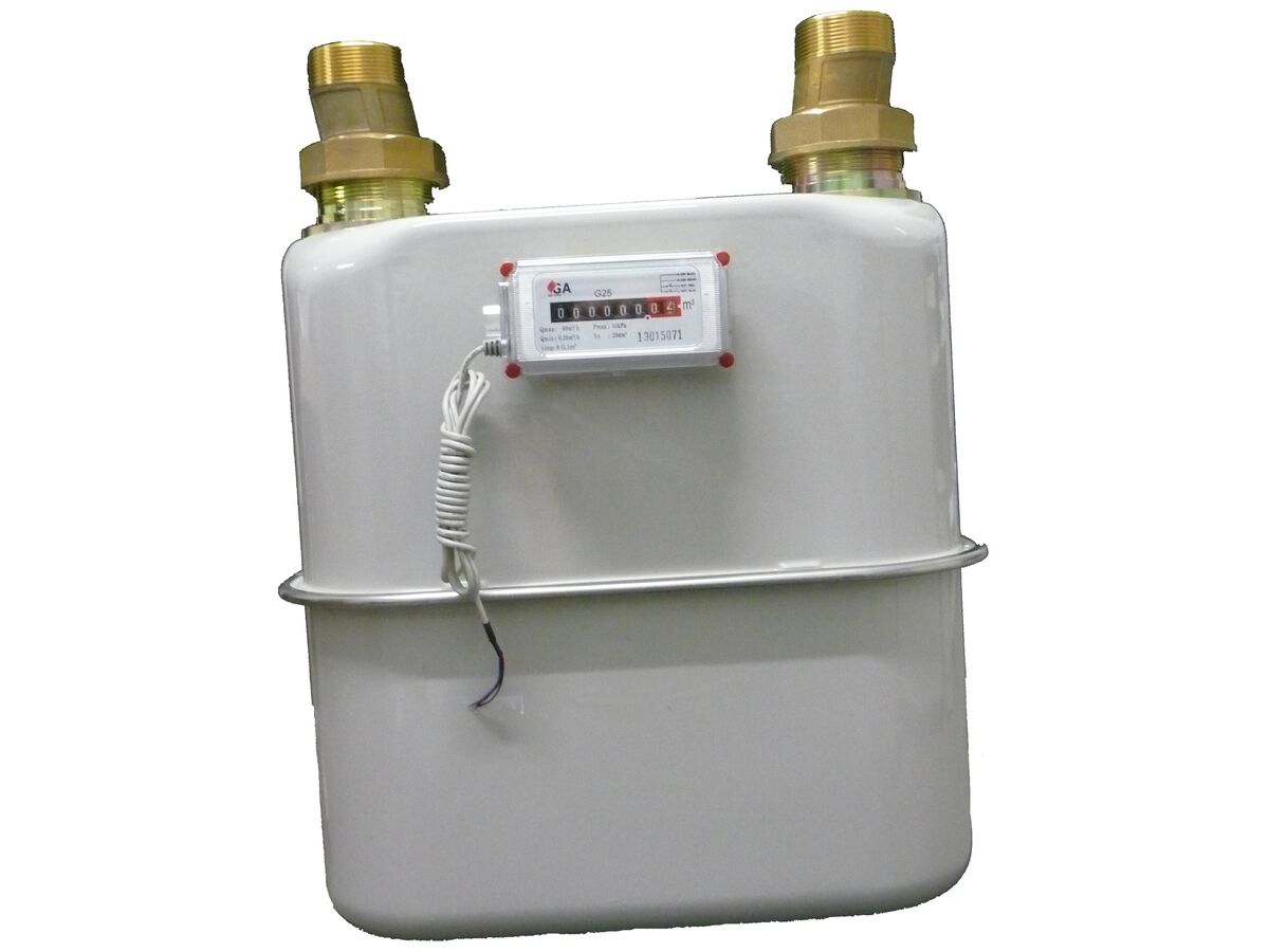 G25 Gas Meter with Pulse Output from Reece