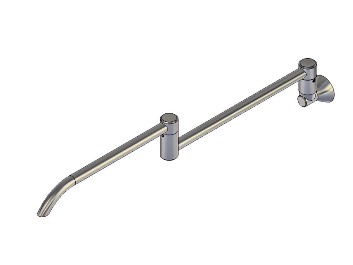 Enware SP256 Heavy Pattern Folding Laundry Arm from Reece