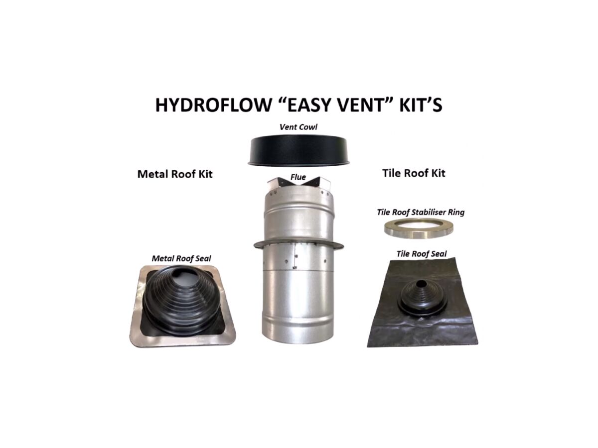 Hydroflow Easy Vent - Corrugated Roof from Reece