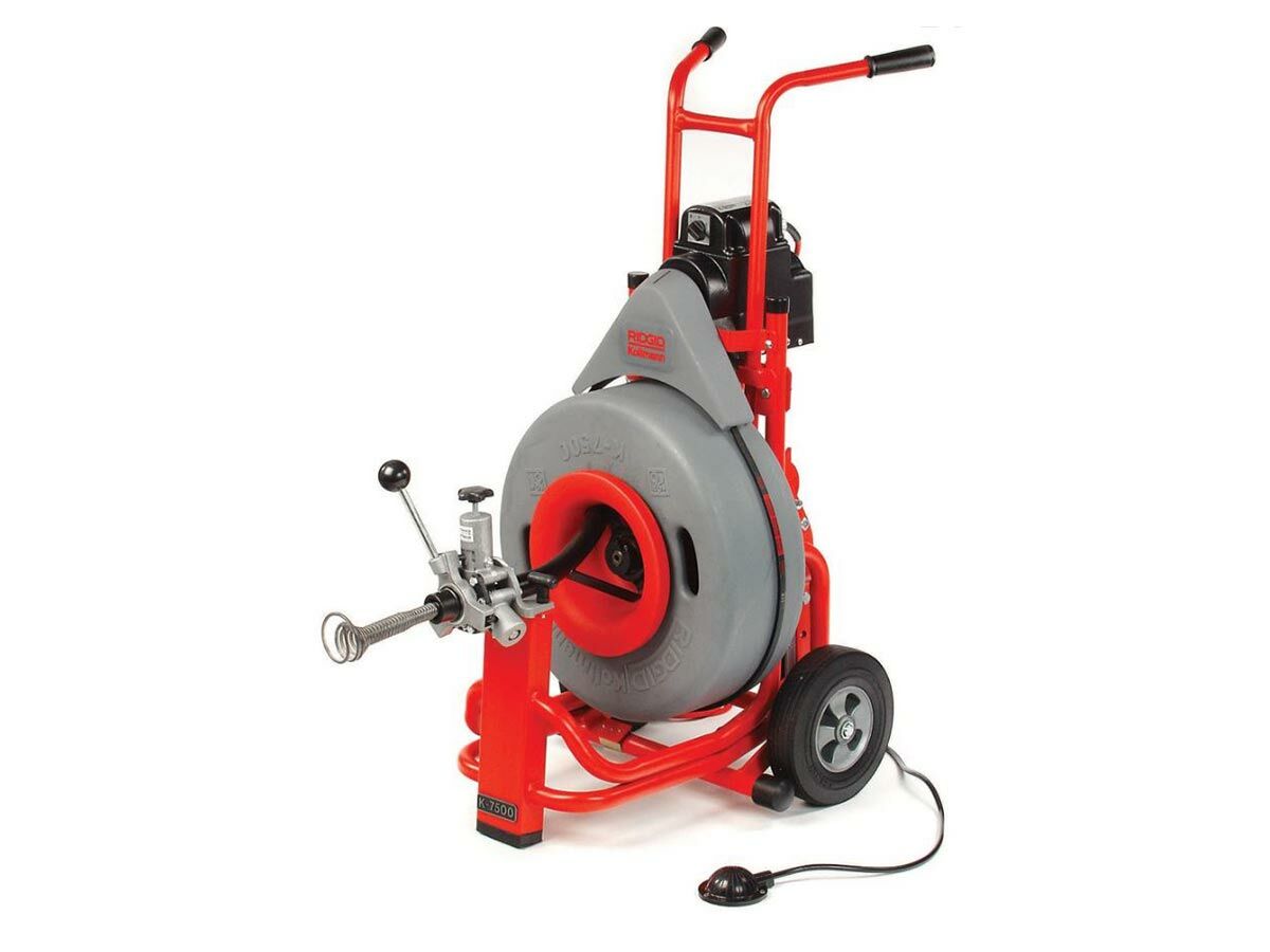 Ridgid K7500 Drum Drain Cleaning Machine from Reece