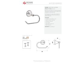 Byron Toilet Roll Holder Chrome from Reece