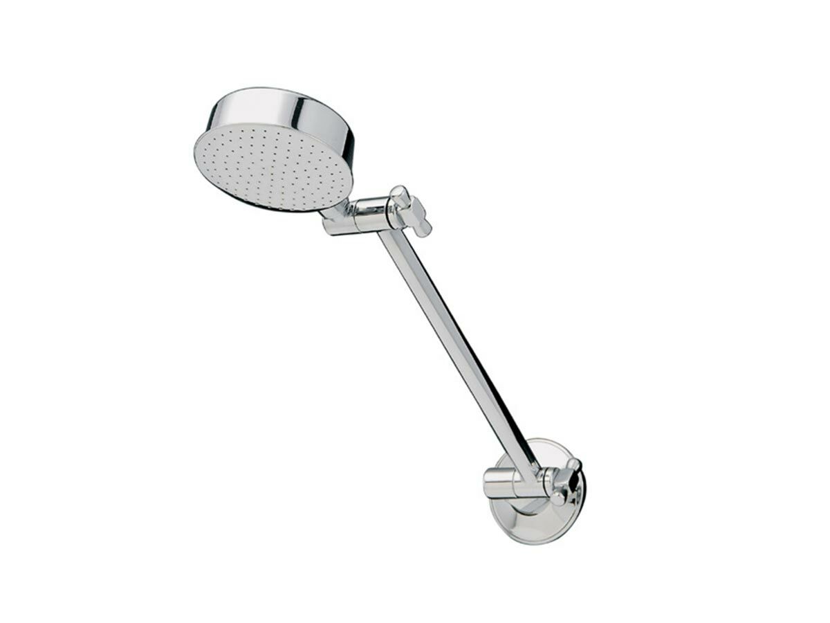 Universal All Directional Shower Arm & Head with Easy Fix Nut ...