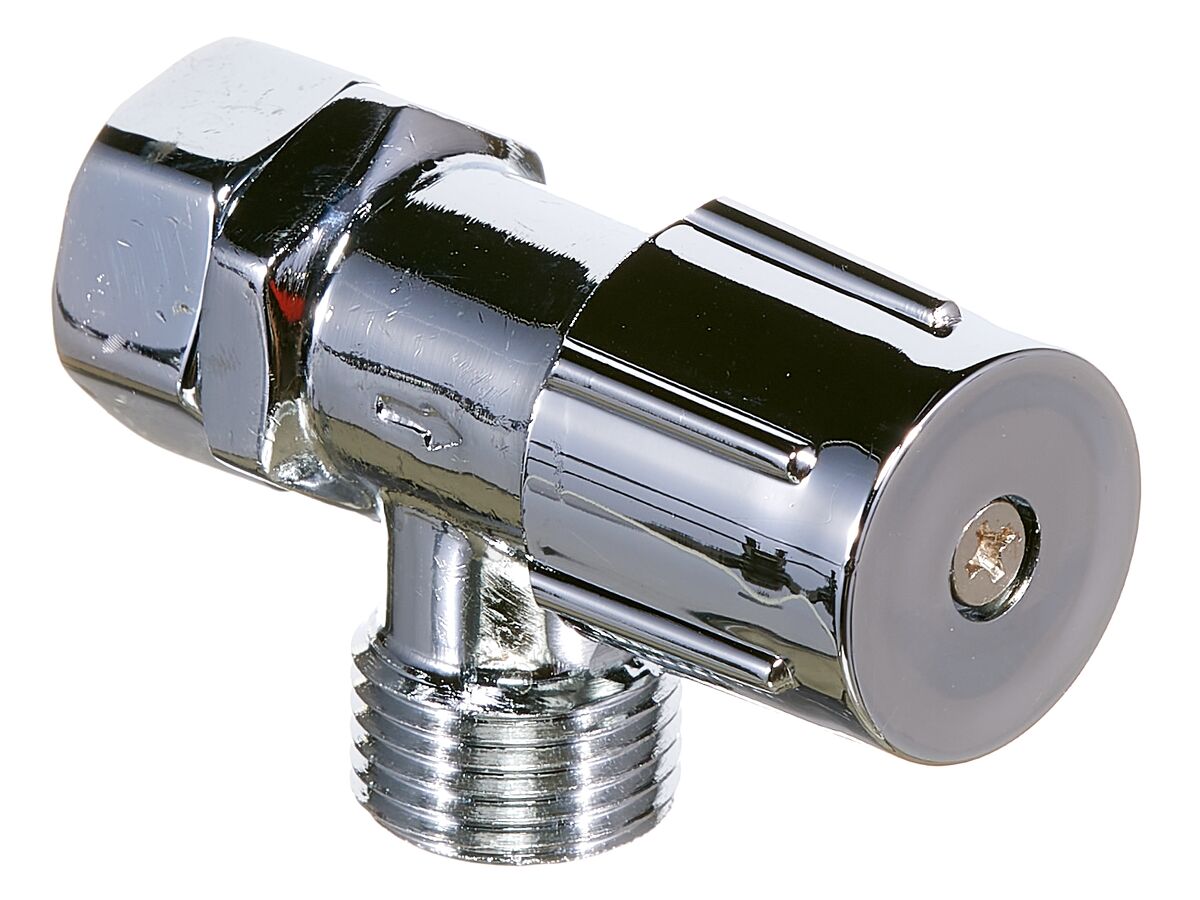 Mainrain Loose Mini Nut Cistern Cock Chrome from Reece