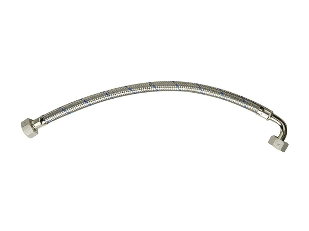 Flexible Water Hose EPDM (Female x Elbow) 8ID 15mm x 300mm from Reece