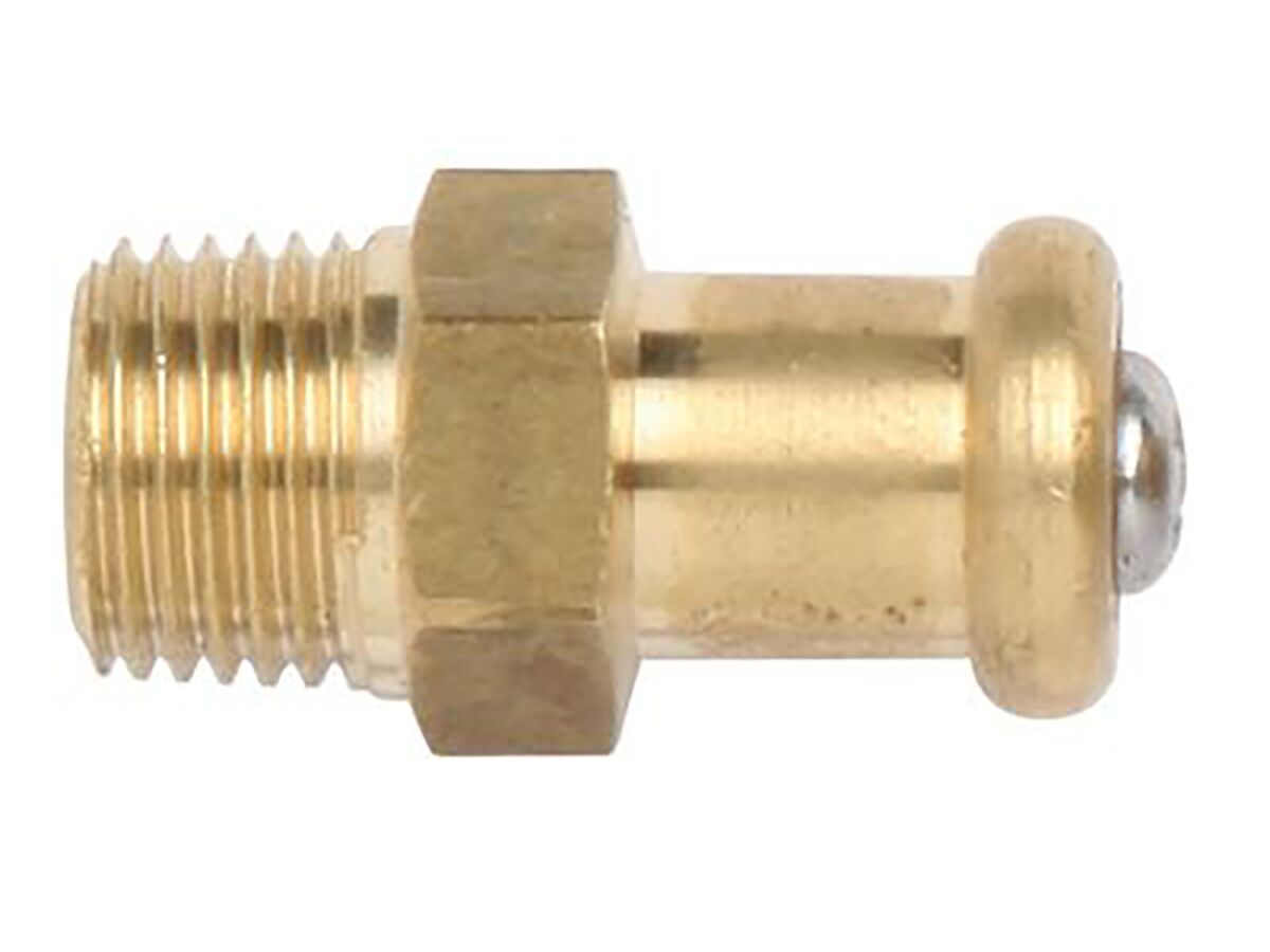Gas Test Point Adaptor 1/8" BSP Male from Reece