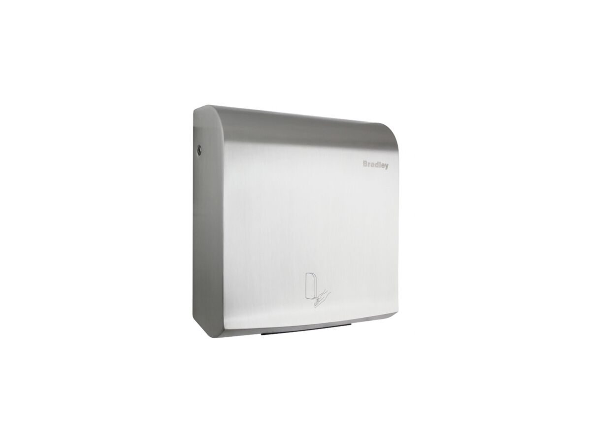 Wall Mounted Hand Dryer Mini Airstream Slimline from Reece