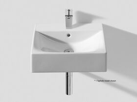 Roca Diverta Above Counter/Wall Basin 3 Taphole 470mm White from Reece