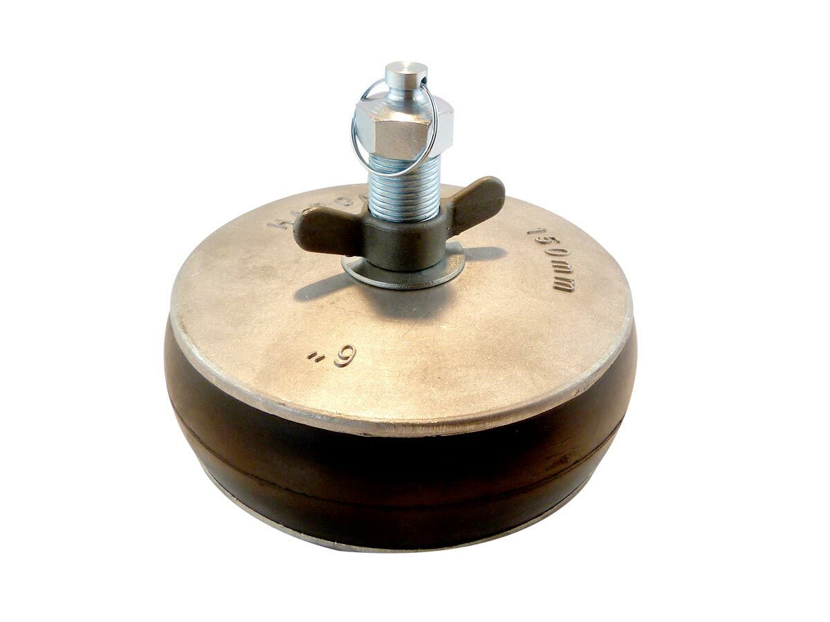 Testing Plug Aluminium Plain 150mm from Reece